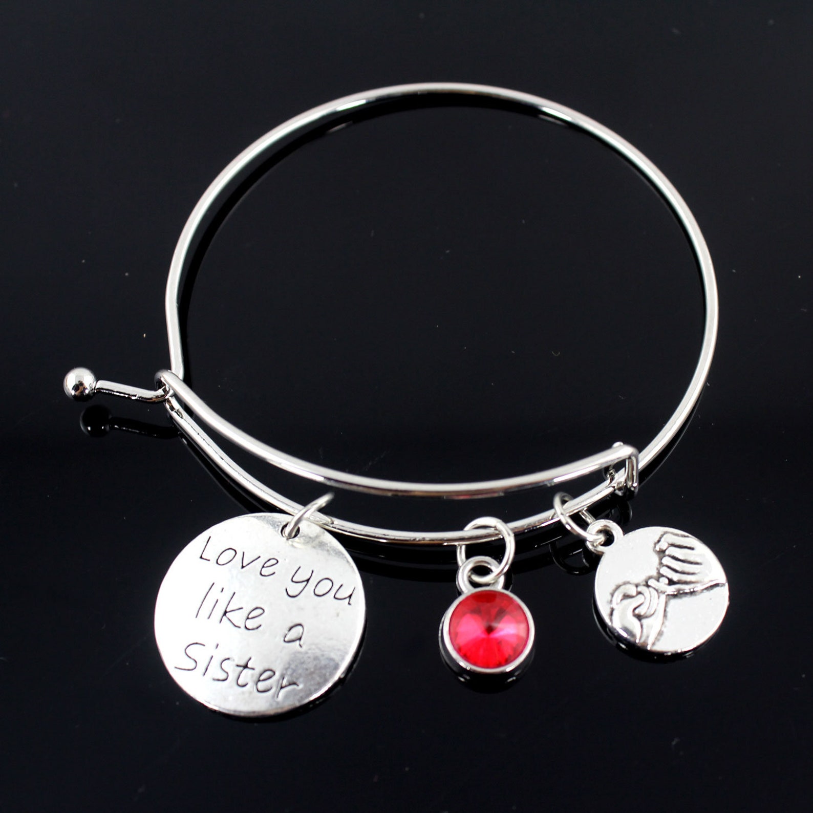 Friendship Bracelet love You Like a Sister With - Etsy