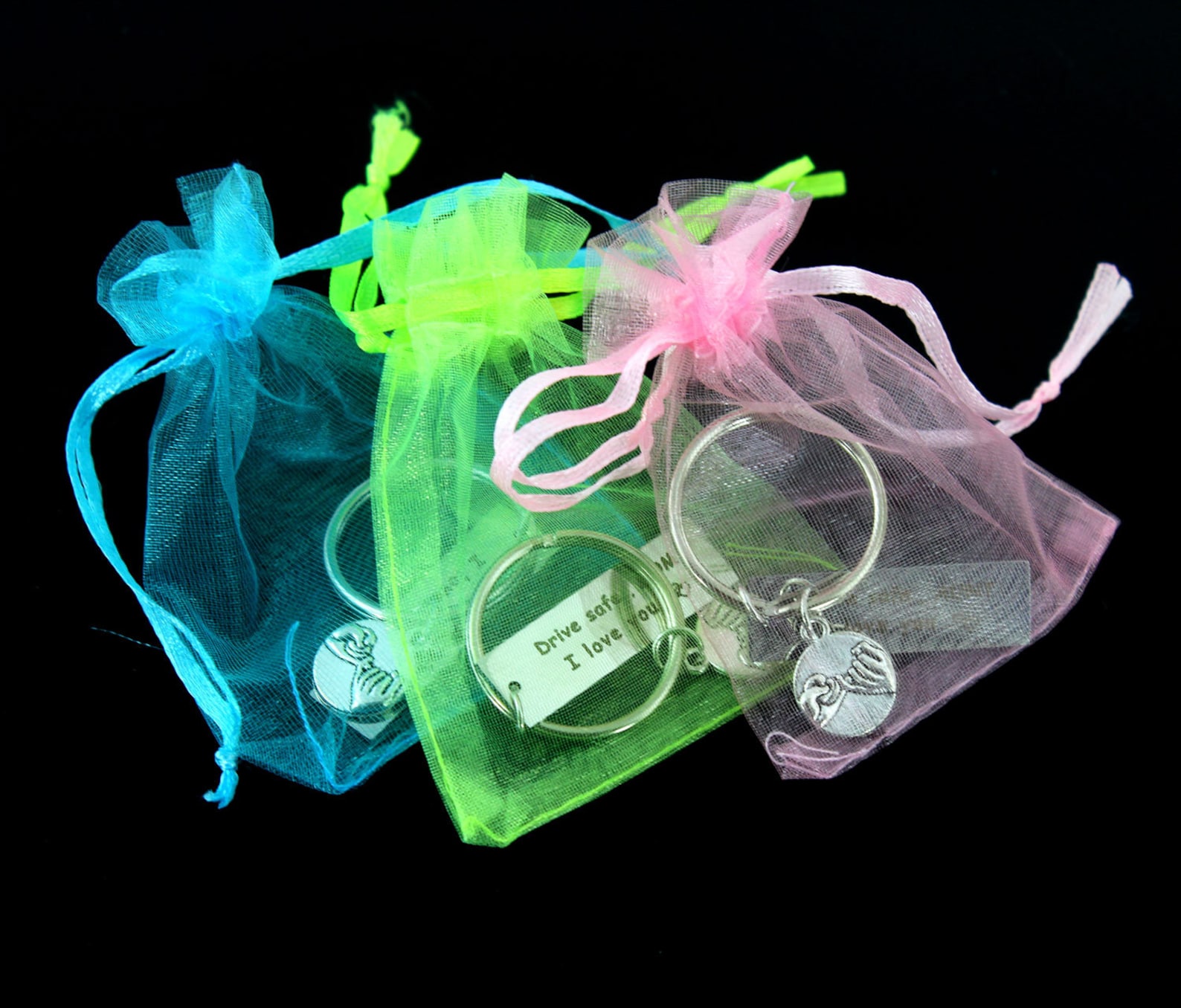 I Love You Hand Sign Keychain Sign Language Keyringintial | Etsy