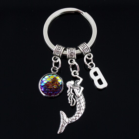 Mermaid Key Ring Mermaid Keychain Sea Life Keyring | Etsy