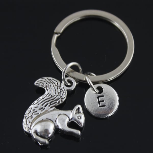 Squirrel Keychain - Etsy