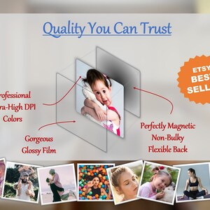 Personalized Photo Magnet Custom Magnet Gifts Photo Magnet - Etsy