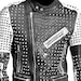 Heavy Metal Studded Jacket, Moto Racers Leather Jacket, Handmade Punk ...