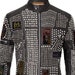 Bikers Spiked Patches Jacket, Steampunk Personalized Silver Studs ...