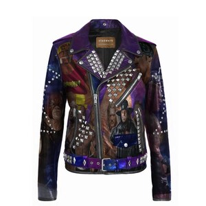 Wrestler's Men Clothing, WWF Legends Customize Leather, Studwork Jacket ...
