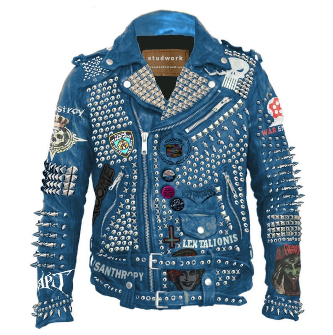 Pin Badges and Spiked Steampunk Gothic, Men's Mooca Caboel Patches ...