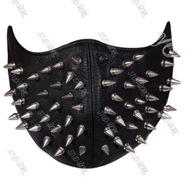 Leather Face Mask - Etsy