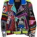 Gothic Outfit Patchwork, Jacket for Men, Social Tendencies Studwork ...