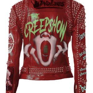 Steampunk Handmade the Creep Show Outfit, Women's Punk Rock Biker's ...