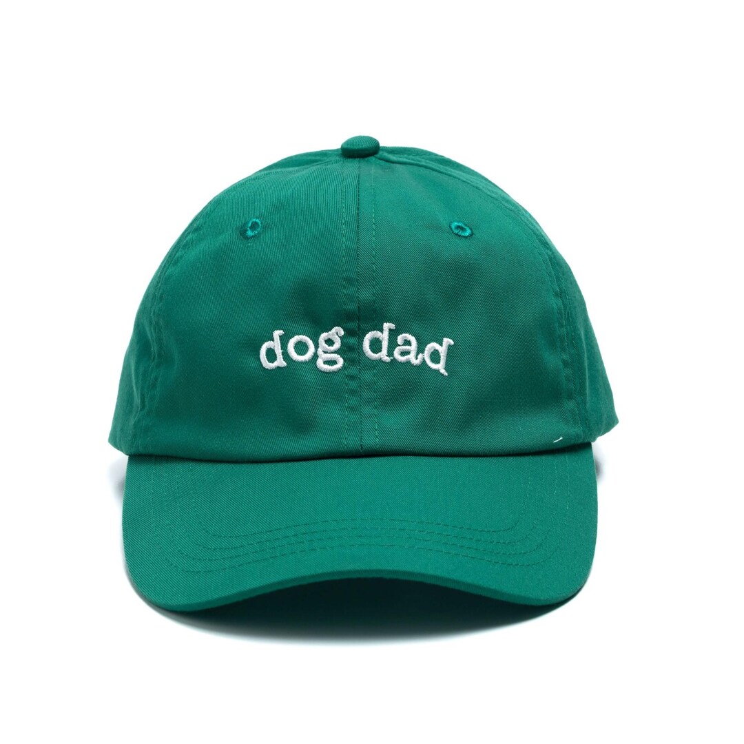 Dog Dad Green Cap - Etsy