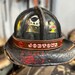 Custom Leather Firefighter Helmet Band - Etsy UK