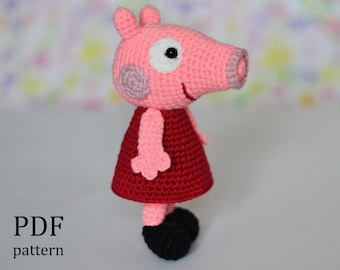 Peppa Pig Pattern | Etsy