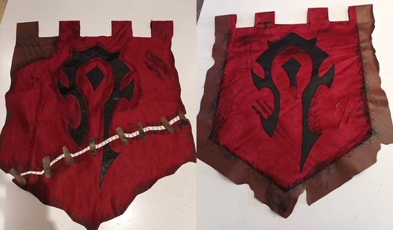 World Of Warcraft Horde Banner