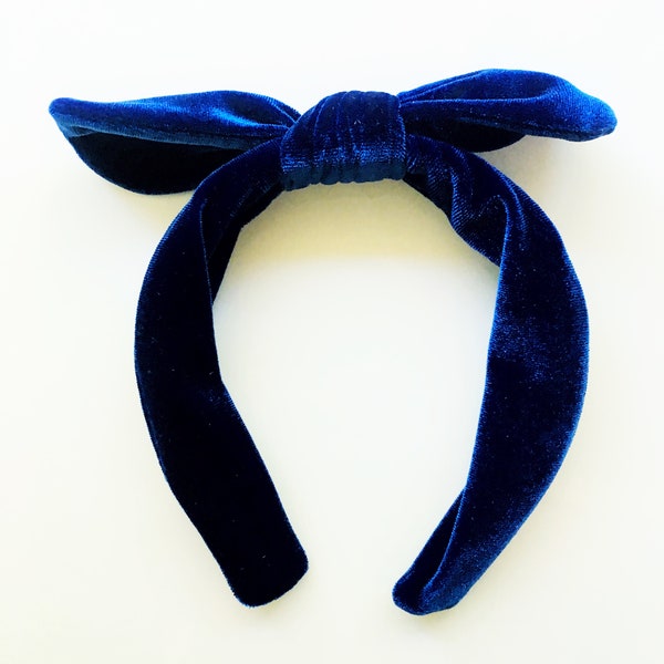 Royal Blue Headband - Etsy