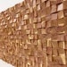 Large Wood Wall Sound Diffuser Panel Art SPACE ODYSEY, 3d Mosaic Wood ...