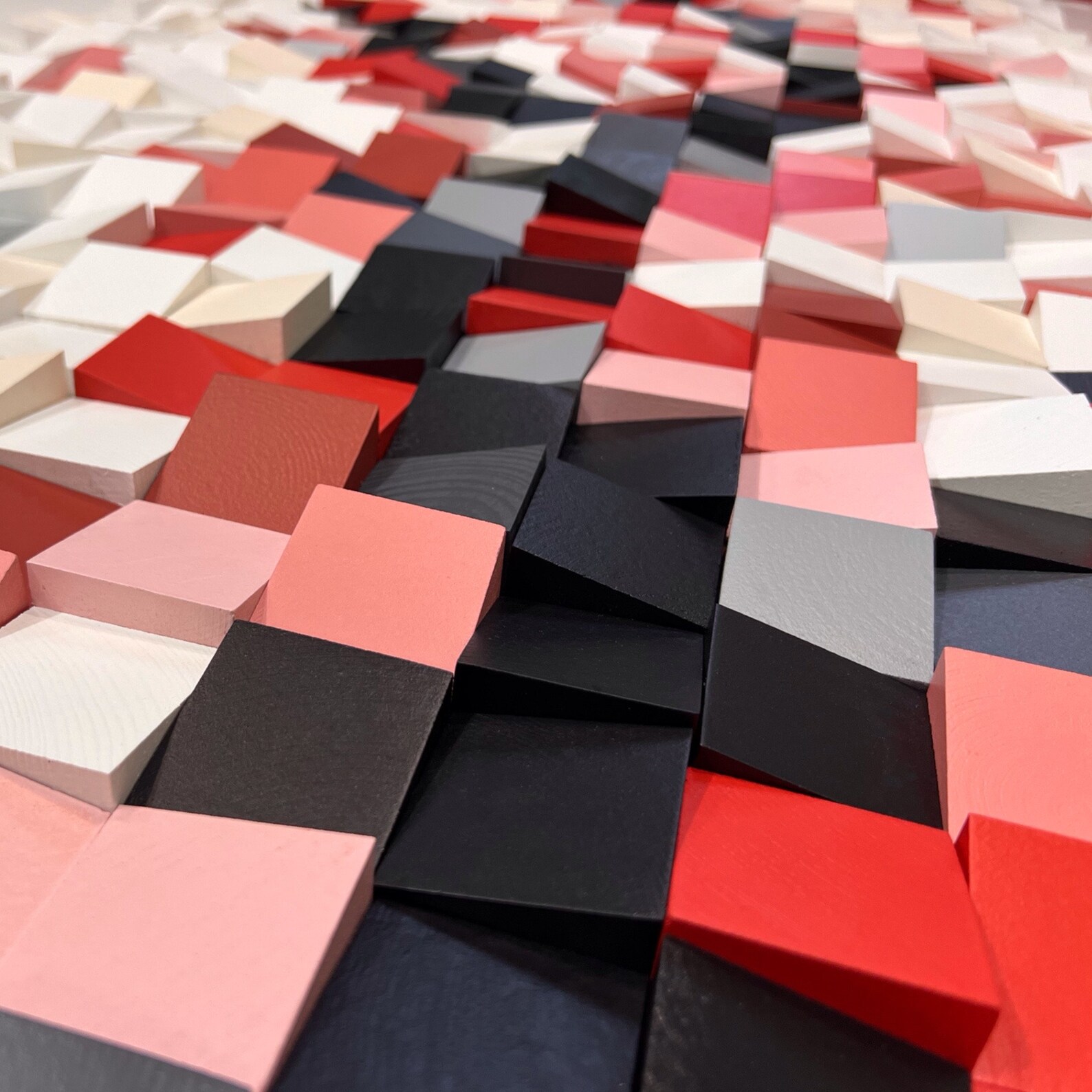 Japandi Wood Wall Art Decor sakura, Reclaimed Wood Wall Sound Diffuser ...