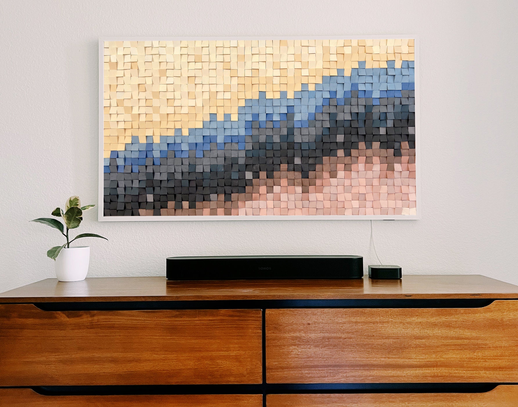 Digital Download Samsung Frame TV Art, Wood Wall Art for Desktop ...