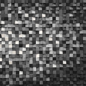 Acoustic Panel - Gray Wood Sound Diffuser - 3d Wall Panels - Large Wood ...