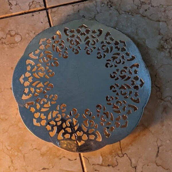 Silver Trivet - Etsy