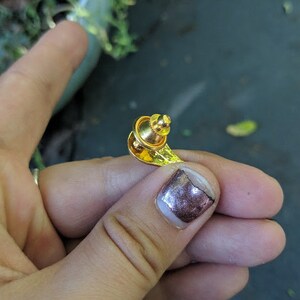 Light Bulb Pin Gold Metal Vintage Small Brooch - Etsy