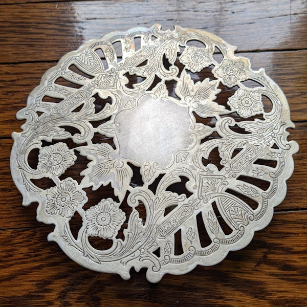 Silver Trivet - Etsy
