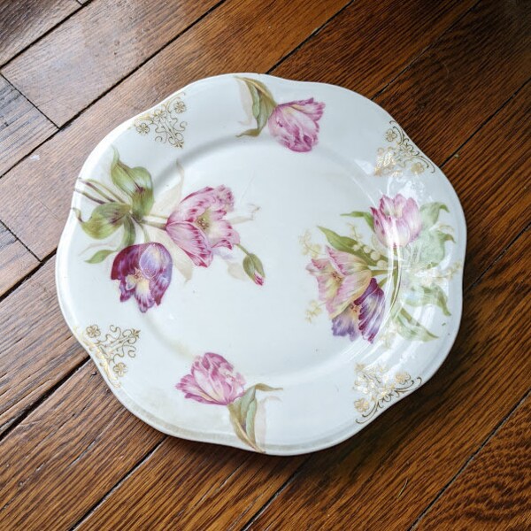 Tulip Plate - Etsy