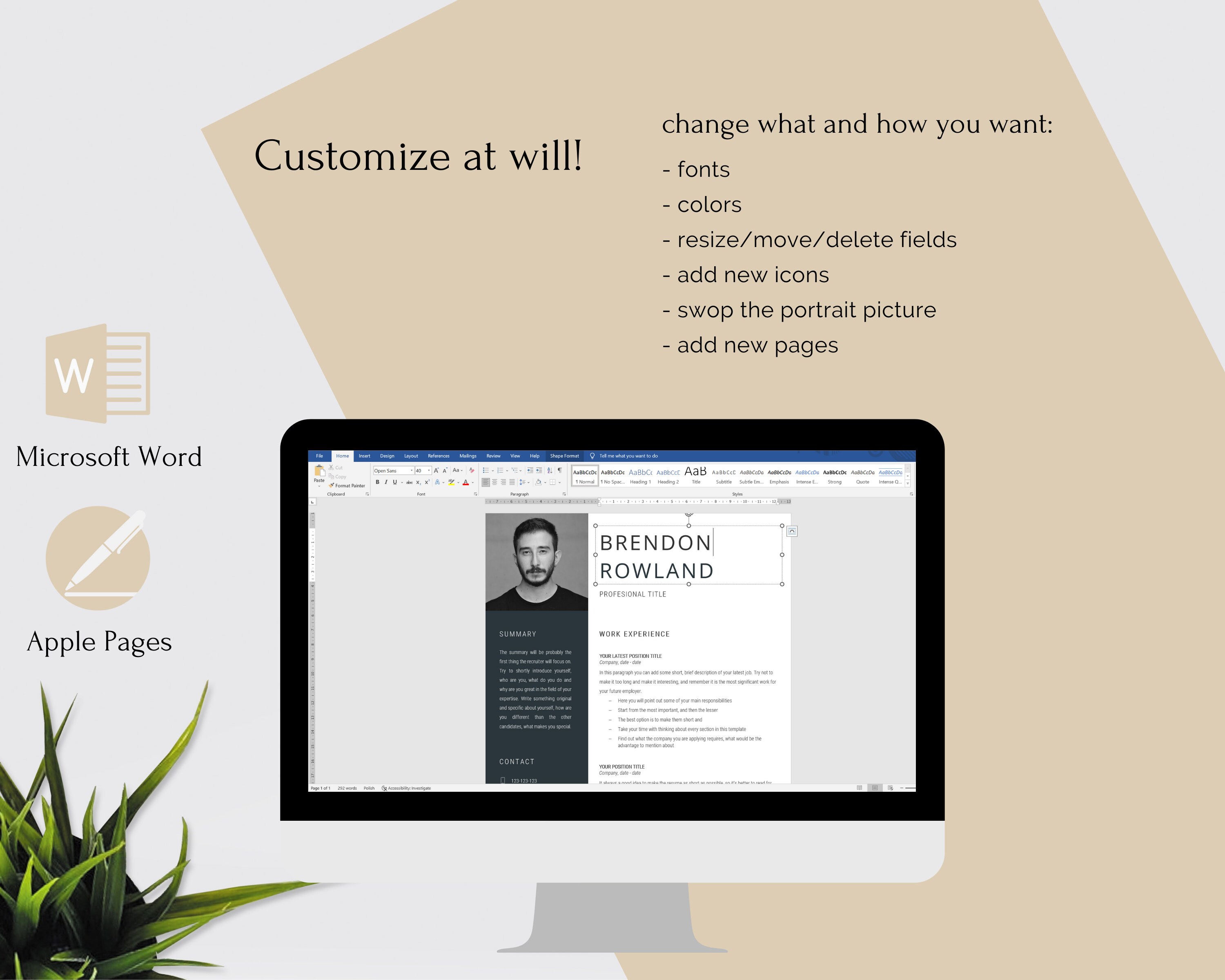 Software Developer Resume, Coding Interview, IT Resume Template ...