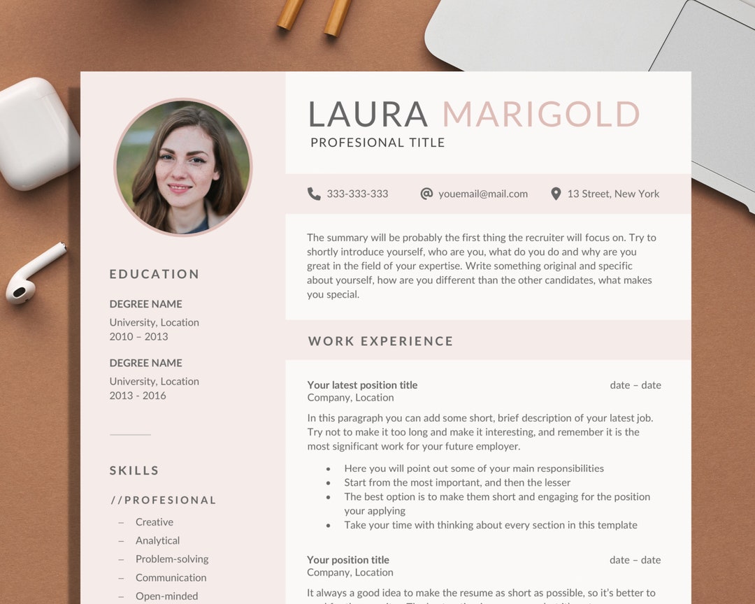 Artistic, Graphic Designer, Adobe Creative Suite Resume, Aestetic ...