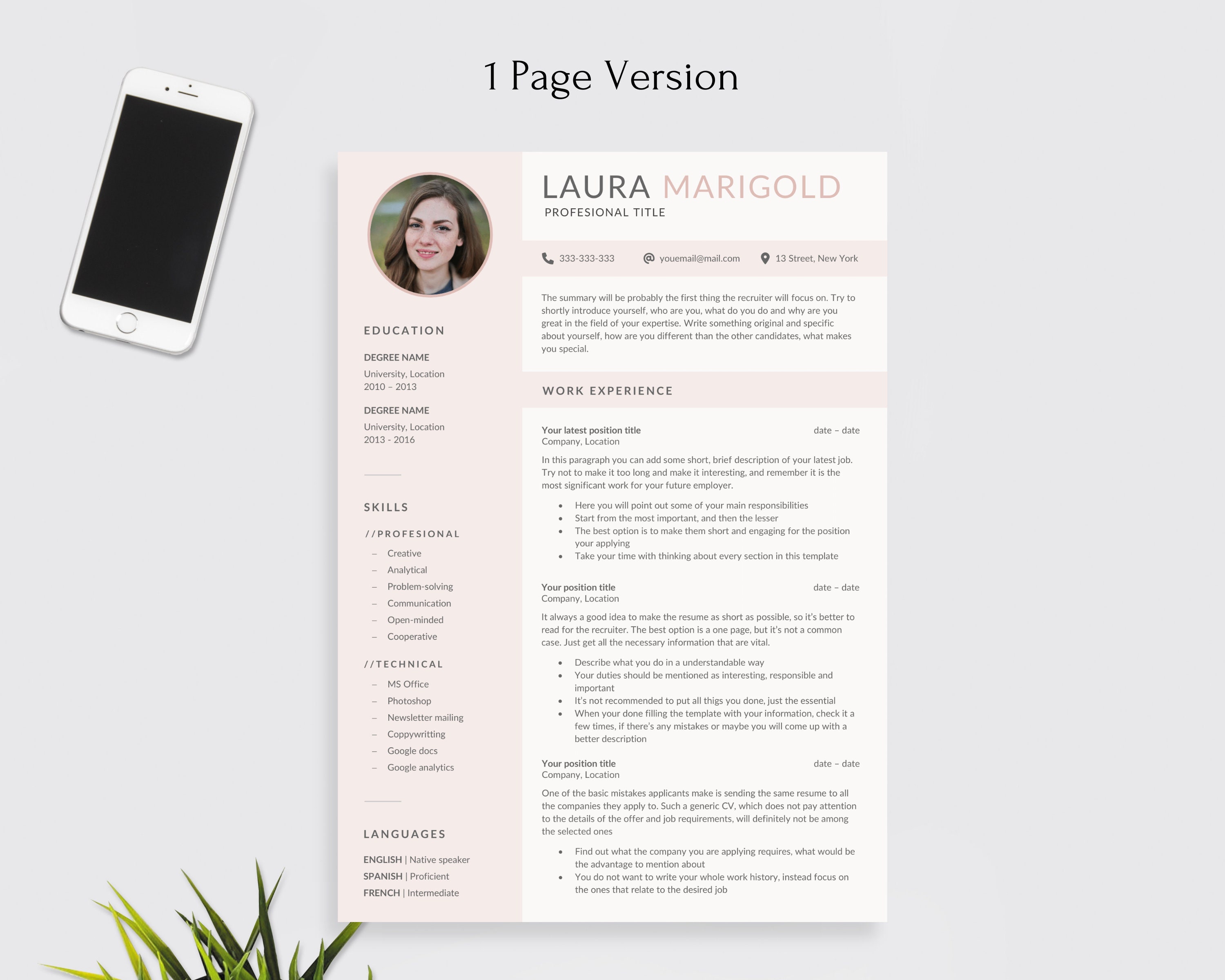 Artistic, Graphic Designer, Adobe Creative Suite Resume, Aestetic ...