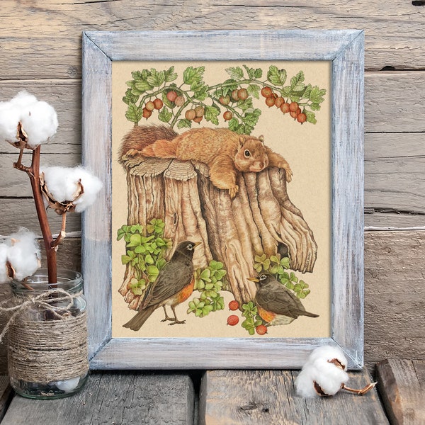 Birds Art - Etsy