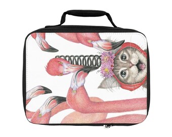 Flamingo Lunch Box - Etsy