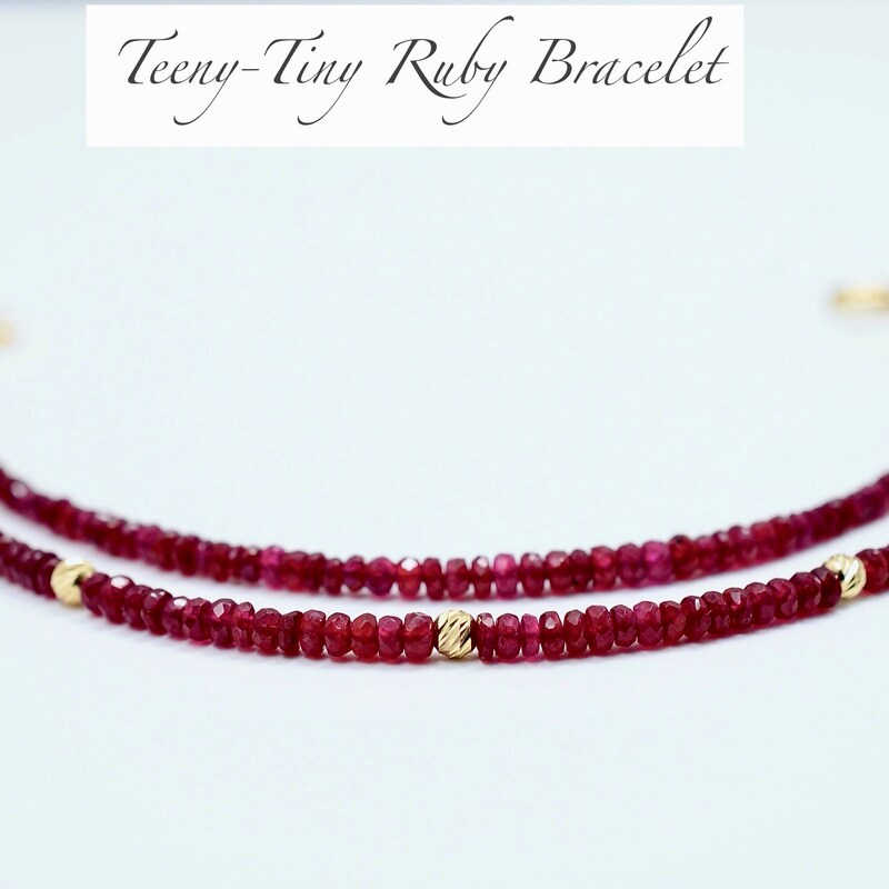 Real Ruby Necklace - Etsy