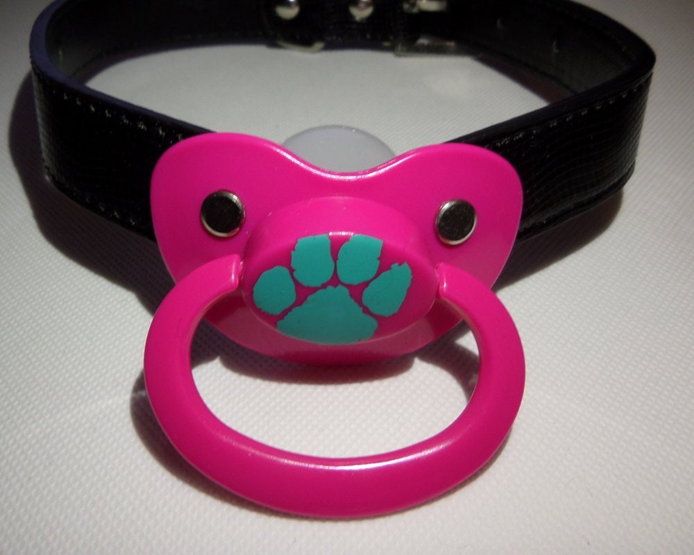 Adult Pacifier Gag Abdl Custom Upgrade Bdsm Etsy