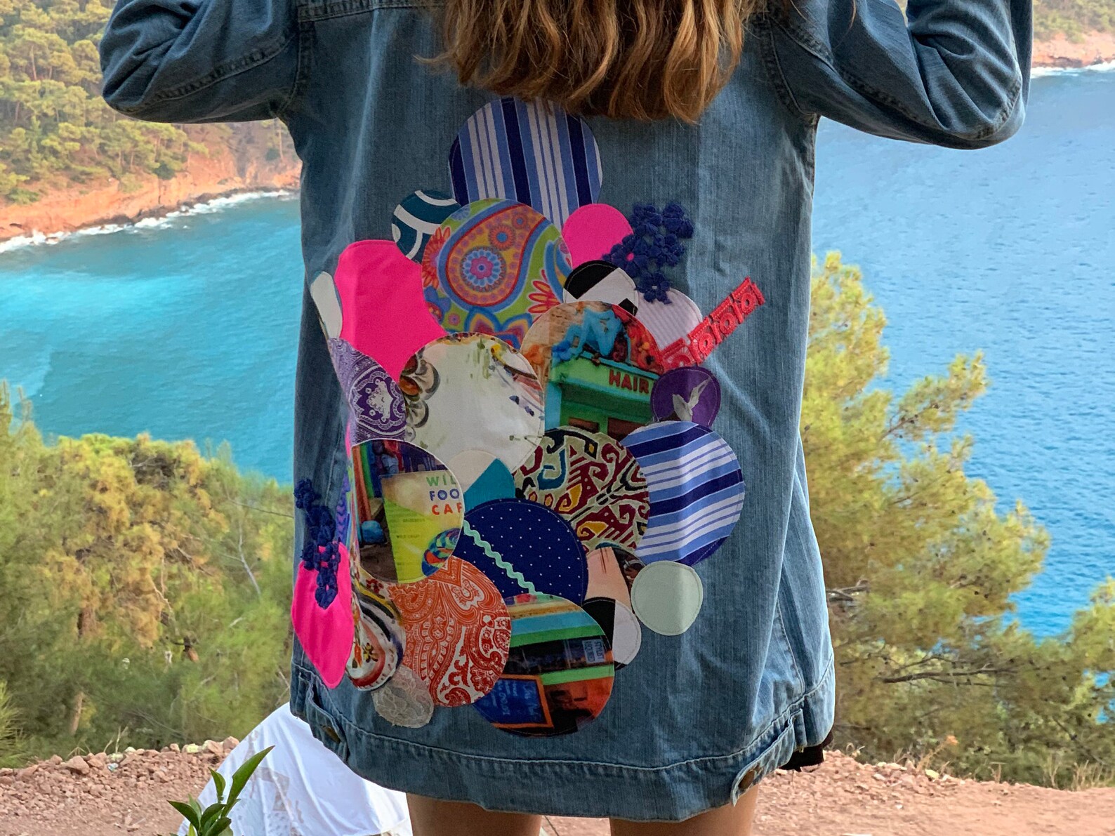 Custom Denim Jacket Handmade Denim Jacket Boho Denim Jacket | Etsy