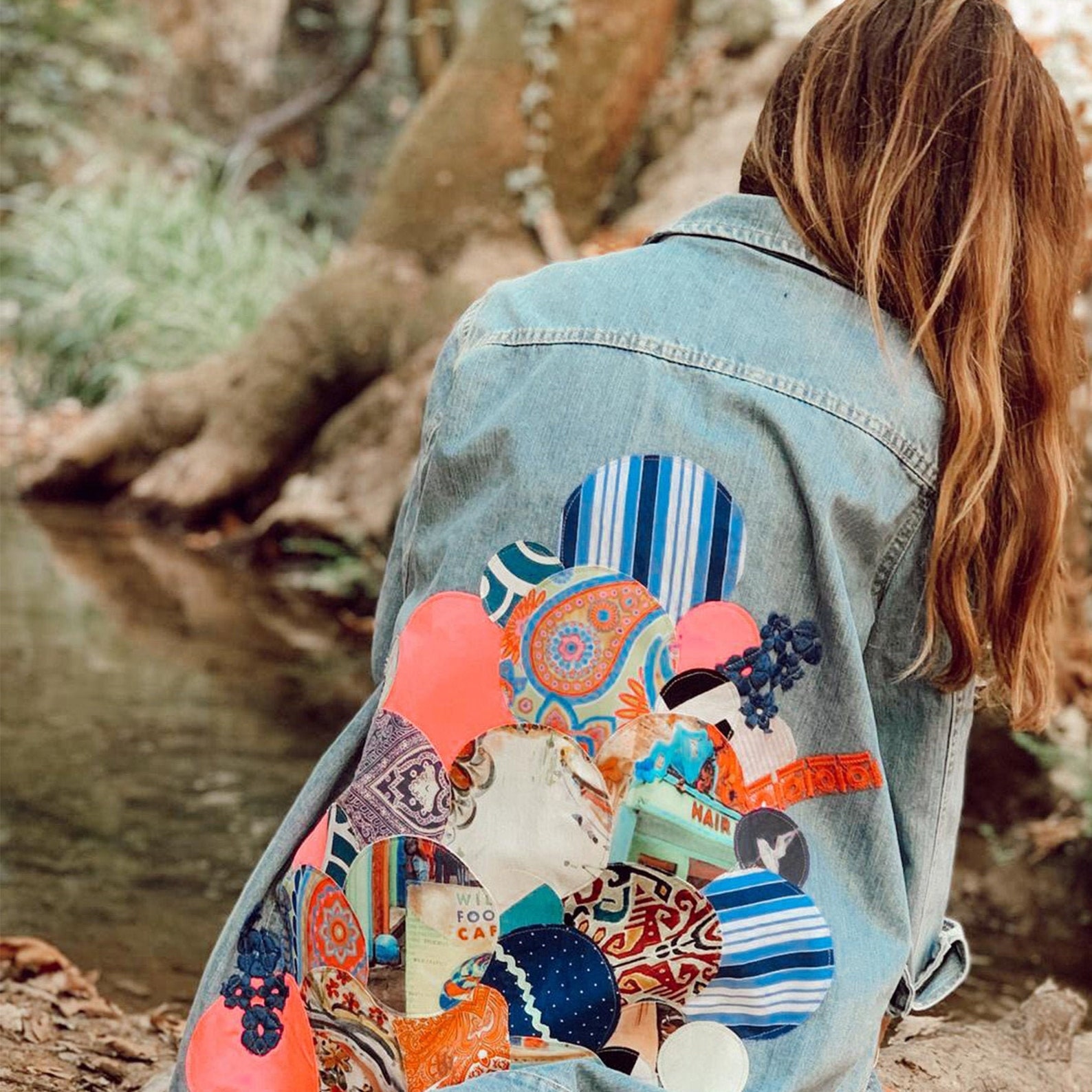 Custom Denim Jacket Handmade Denim Jacket Boho Denim Jacket | Etsy