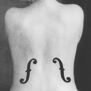 Man Ray Violin Print, Le Violon D'ingres, Surrealist Photography, 1924 ...