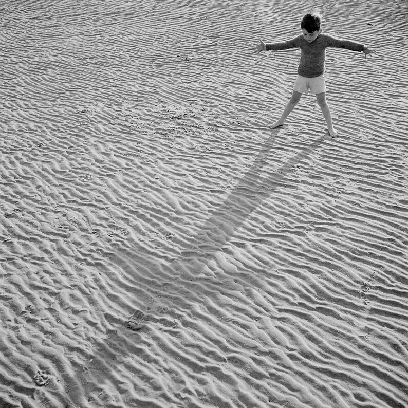 Beach Boy Shadow Print, Kids Playing, A Child's Garden of Verses ...
