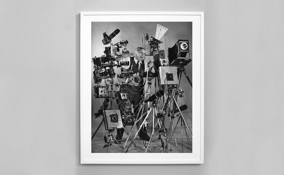 Camera Collection Print Funny Photographer Vintage Cameras | Etsy