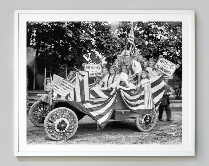 Women's Suffrage Photo Print, Protest the President, Silent Sentinel ...
