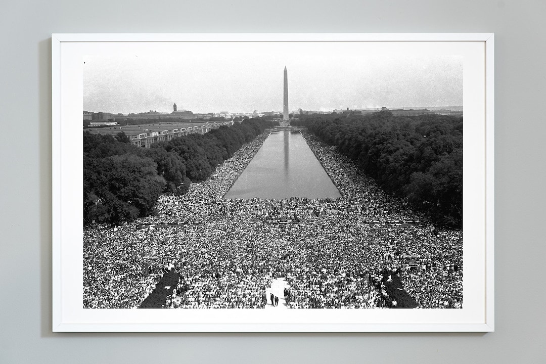 March on Washington Print, Civil Rights Movement, Black History Print ...