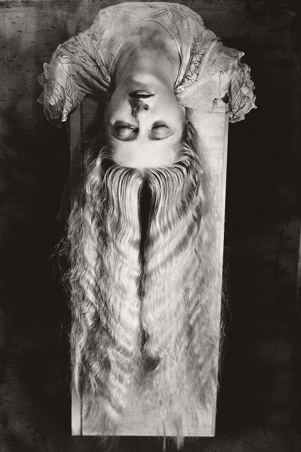 Falling Hair Print Man Ray Surrealist Photography Woman - Etsy