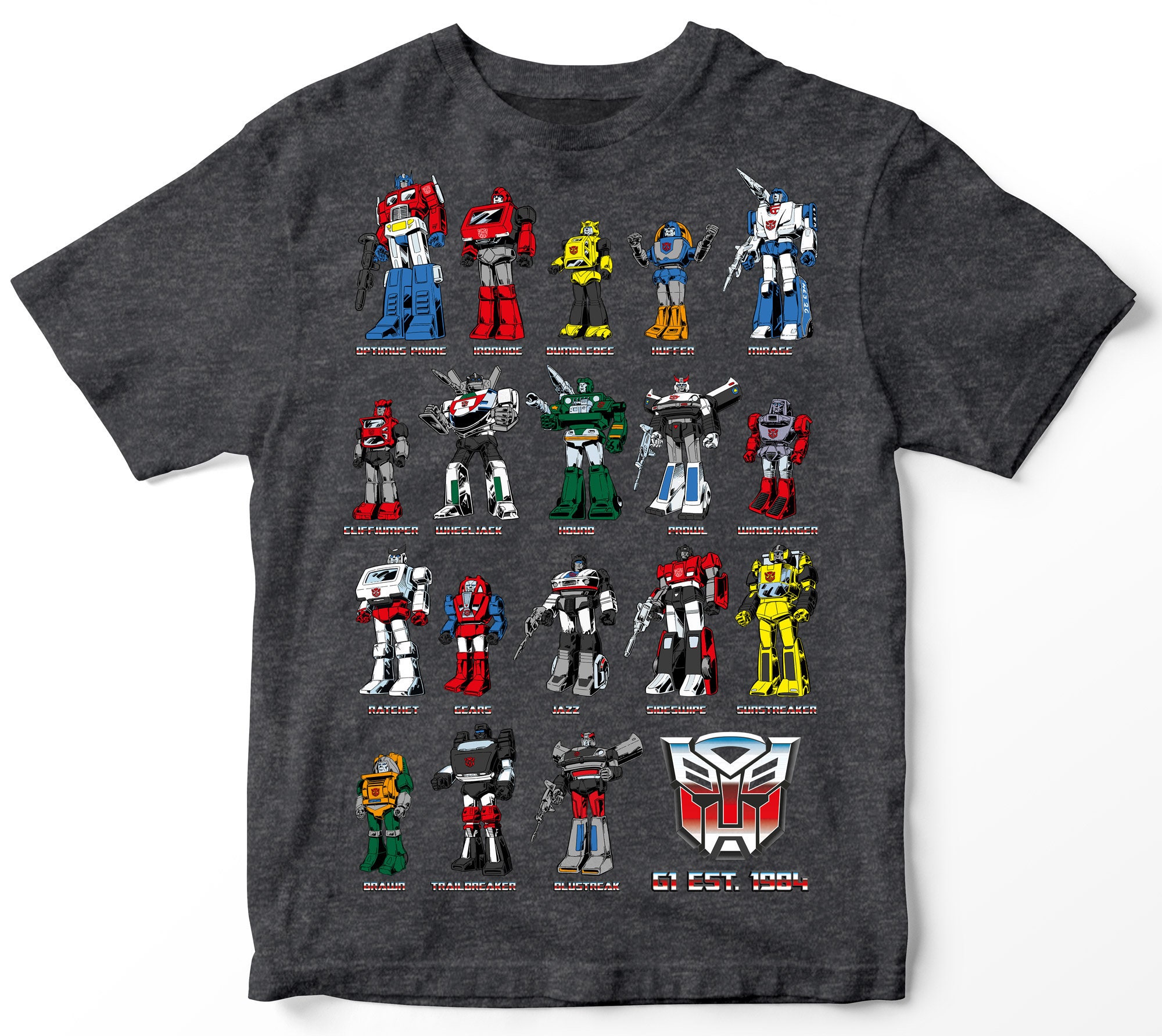 Transformers Generation 1 Autobots Unisex T-shirt - Etsy UK