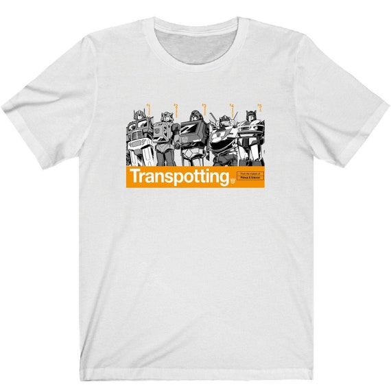 Transformers Trainspotting Transpotting Unisex T-shirt | Etsy UK
