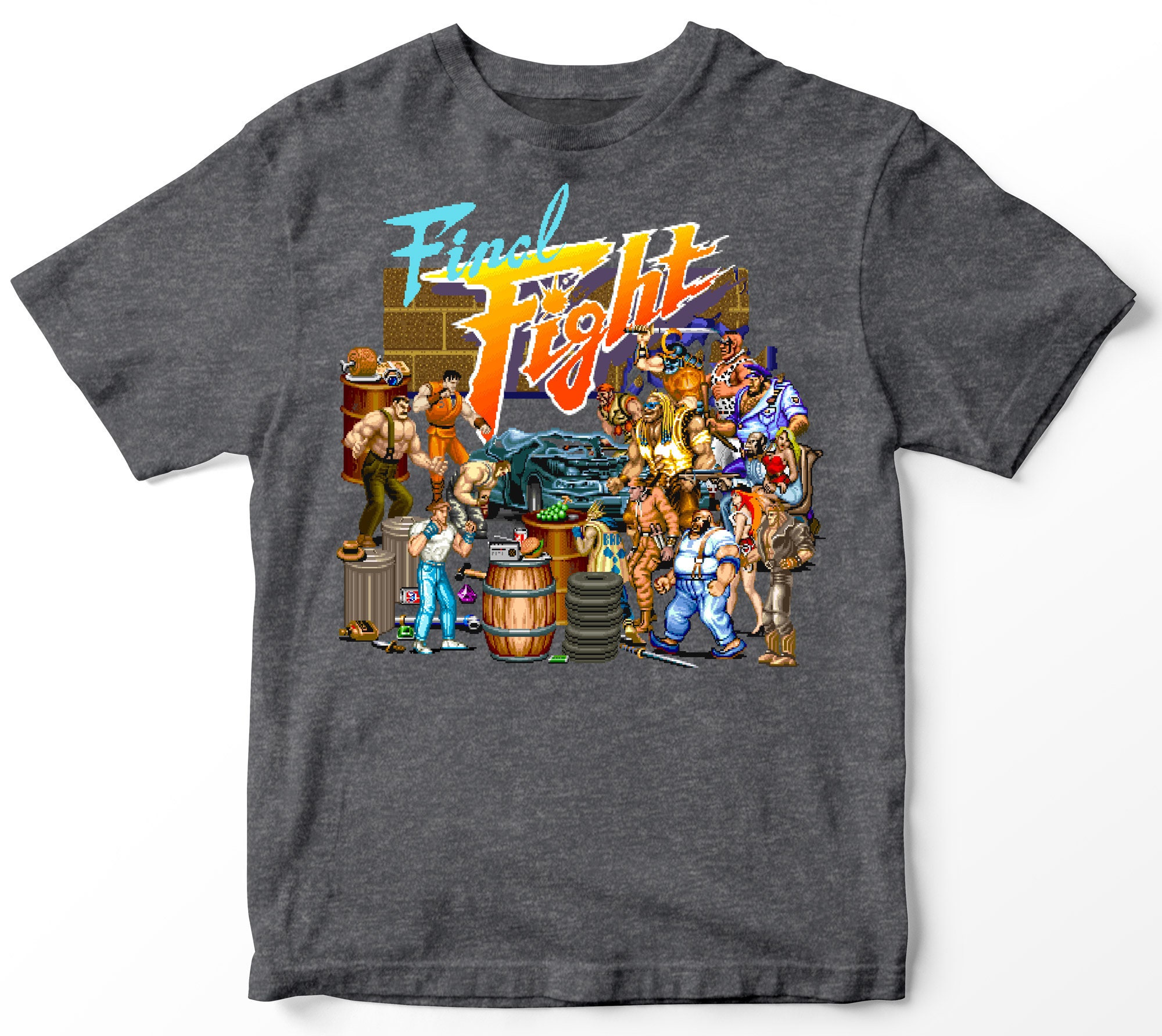 Final Fight - Characters Montage - Unisex T-shirt - Etsy