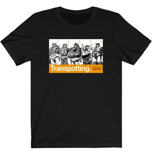 Transformers + Trainspotting = Transpotting - Unisex T-shirt - Etsy UK