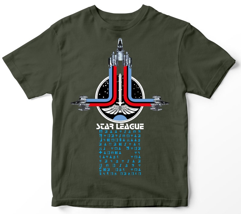 The Last Starfighter Star League Logo Unisex T-shirt | Etsy