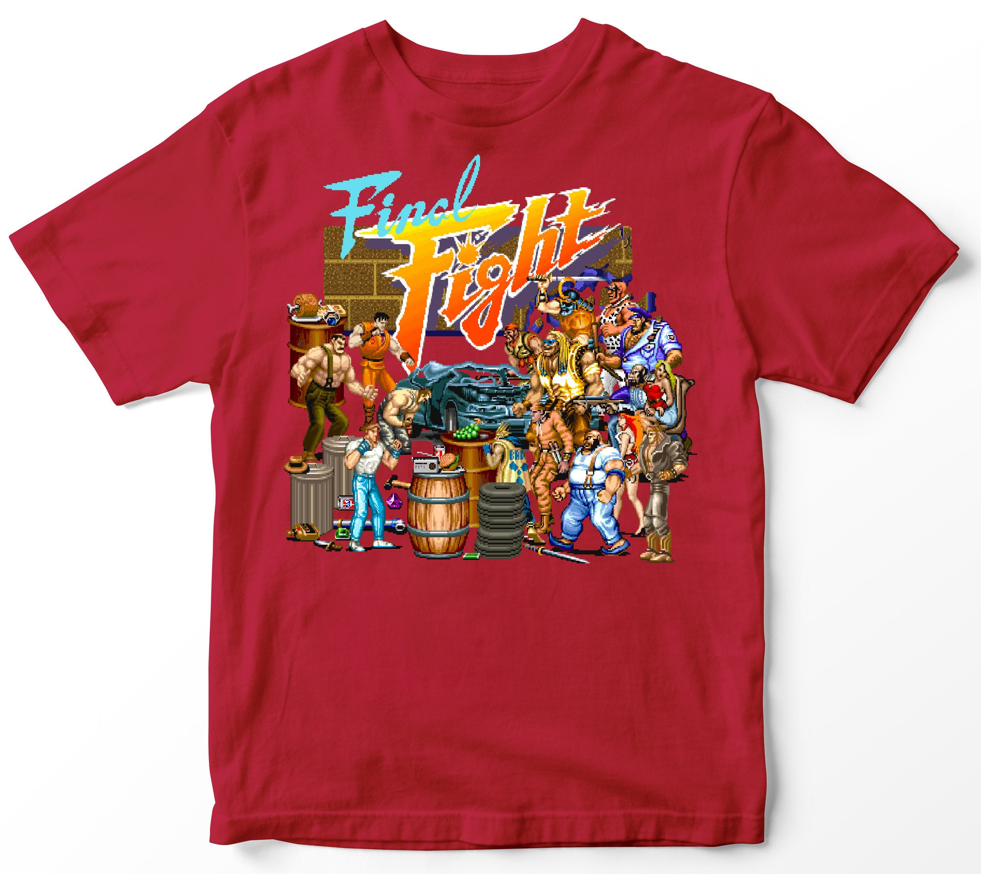 Final Fight - Characters Montage - Unisex T-shirt - Etsy