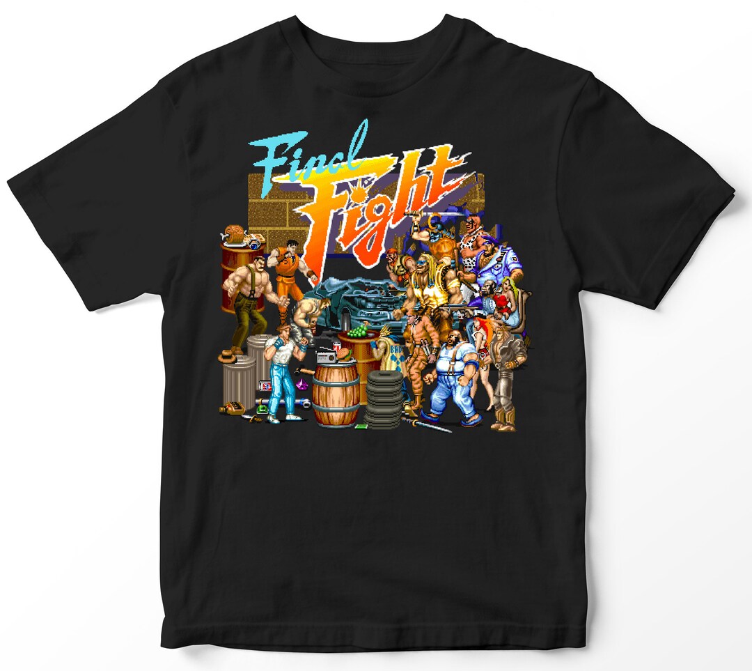 Final Fight - Characters Montage - Unisex T-shirt - Etsy