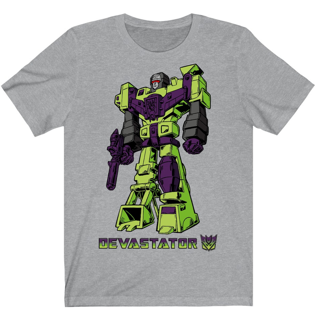 Transformers - Generation 1 - Constructicons Devastator - Unisex T-shirt - Etsy