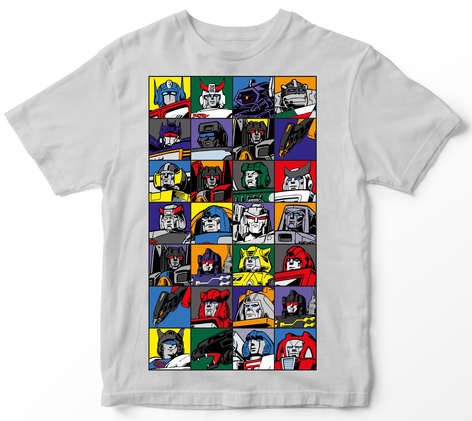 Transformers G1 Autobots & Decepticons Faces Grid Unisex - Etsy