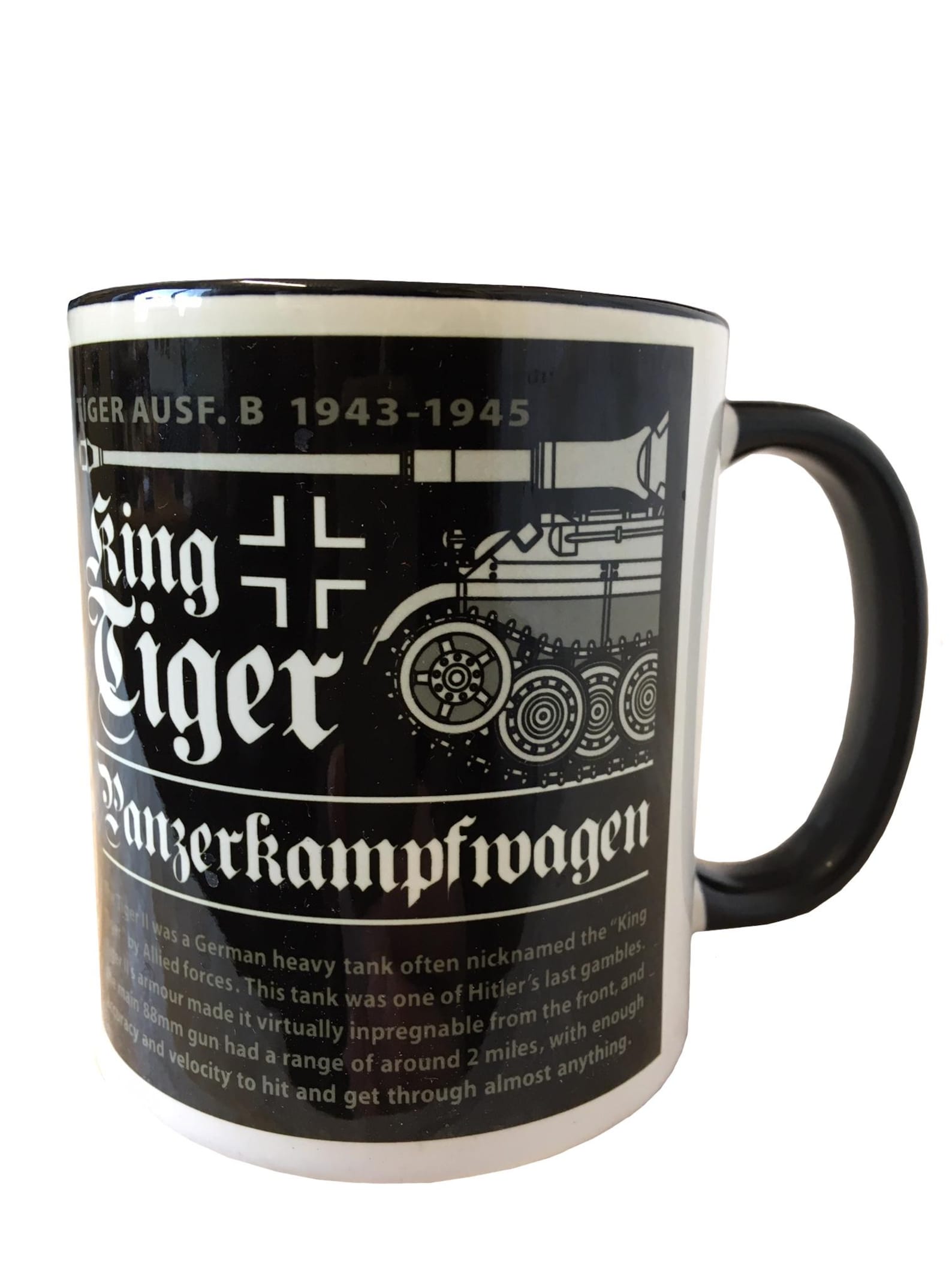 Panzerkampfwagen King Tiger WW2 Heavy Tank Design Mug - Etsy